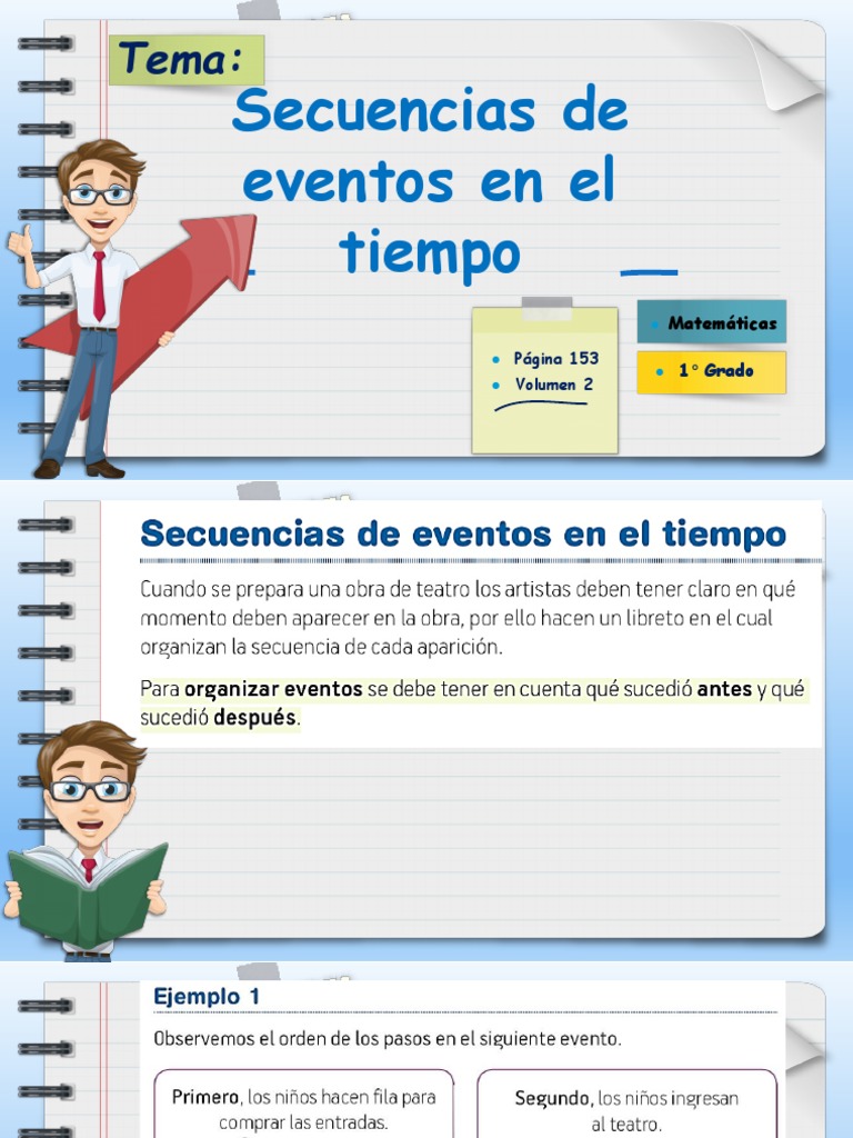Secuencias de Eventos en El Tiempo (Pág. 153) | PDF | Métodos y ...