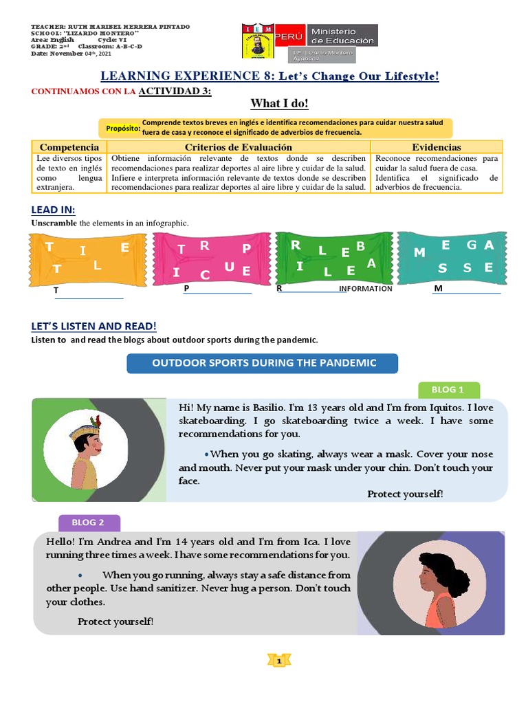 2nd Grade - EDA 8 - Activity 3 | PDF