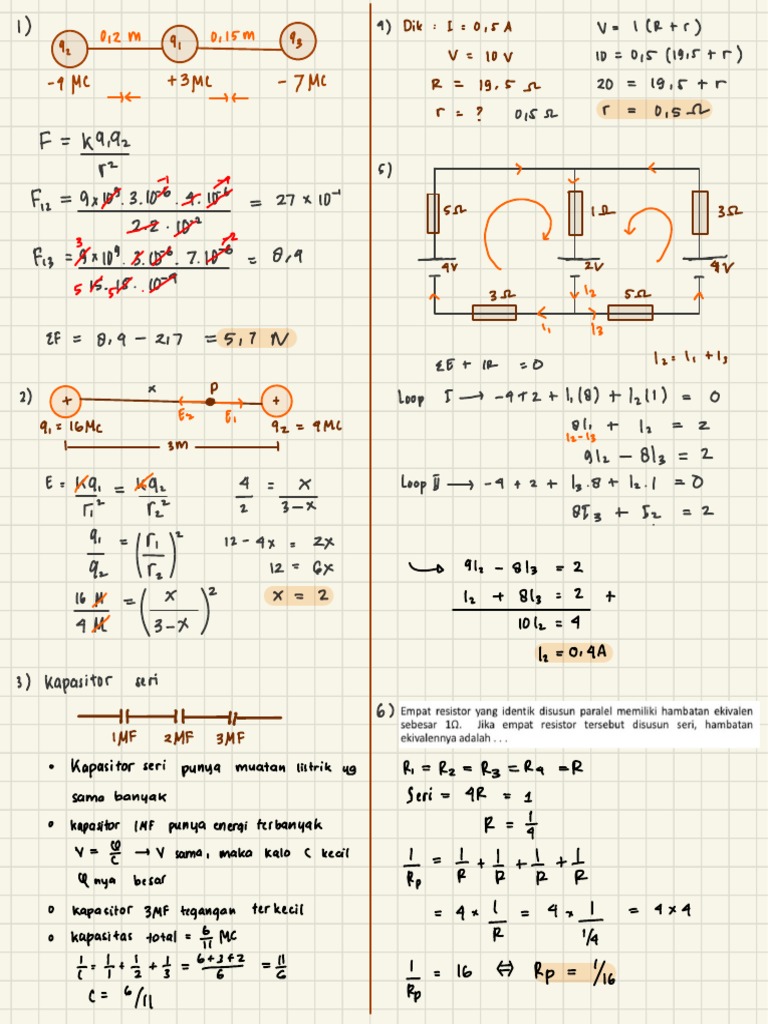 Latsol UAS Fisika Pembahasan | PDF | Sains & Matematika