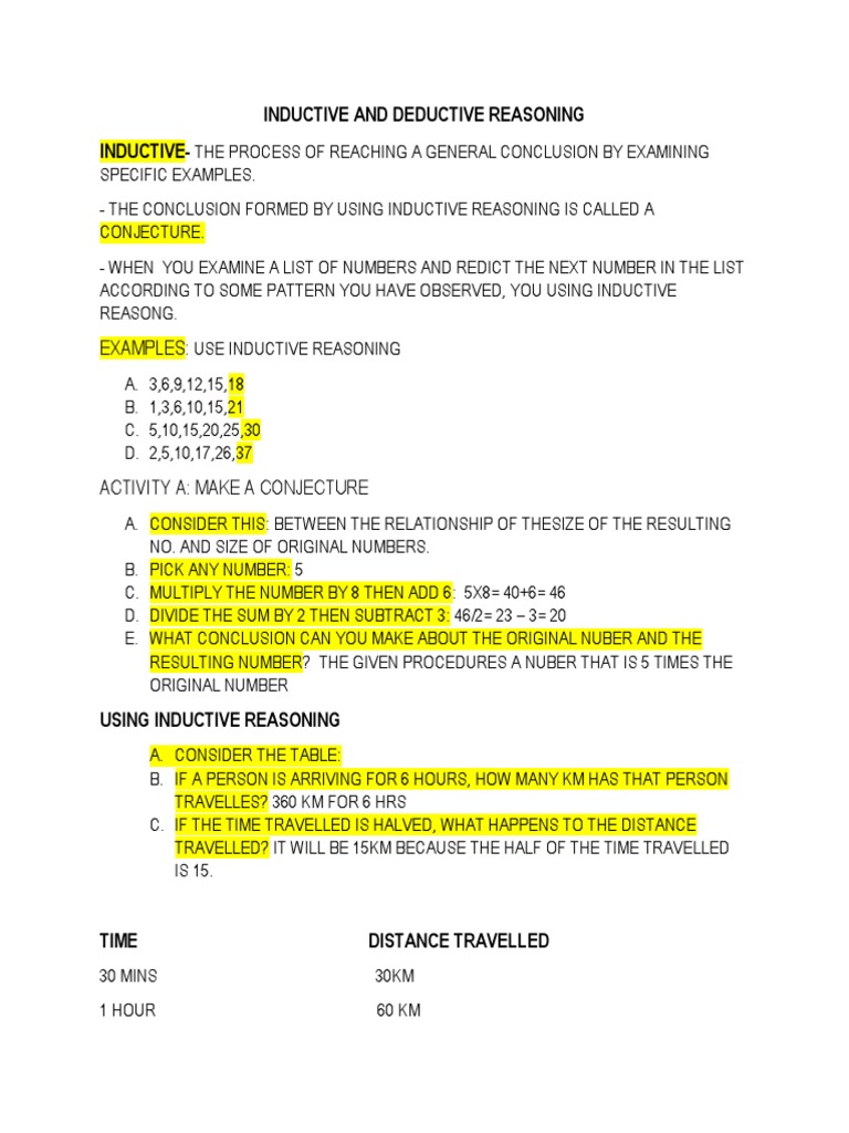 Understanding Inductive and Deductive Reasoning: A Comprehensive Look ...