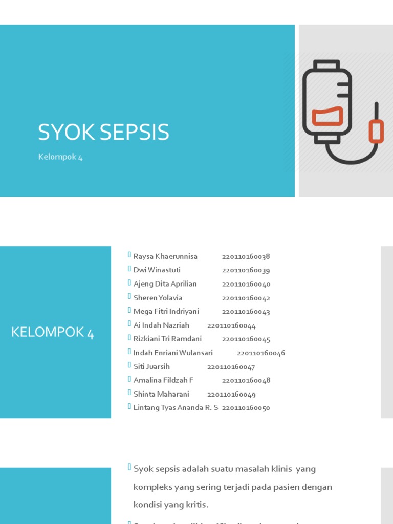 Panduan Lengkap Syok Sepsis dan Penanganannya | PDF | Sains & Matematika