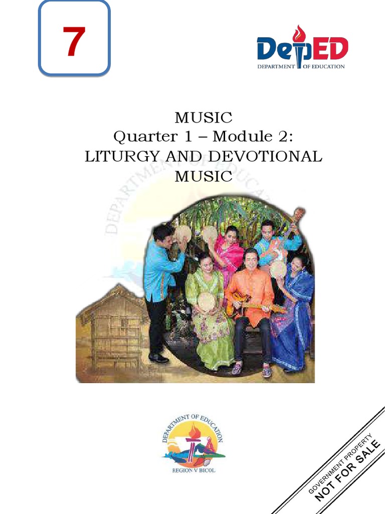 Q1 MODULE 2 - Liturgical and Devotional Music | PDF