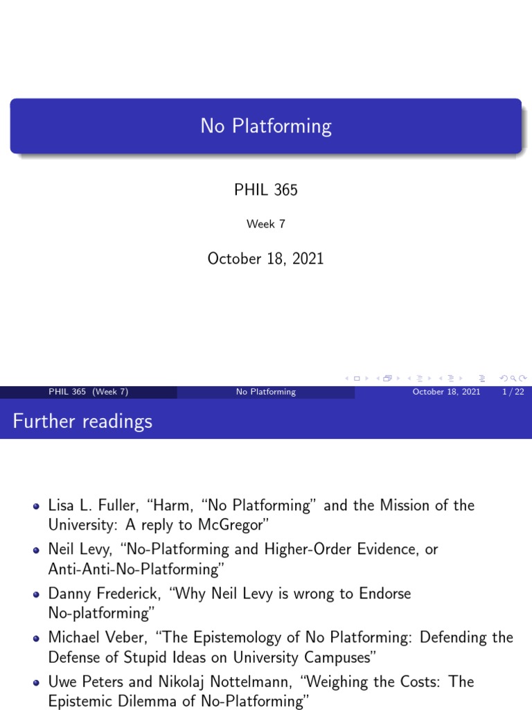 Week 6 Slides | Download Free PDF | Science | Academic Freedom