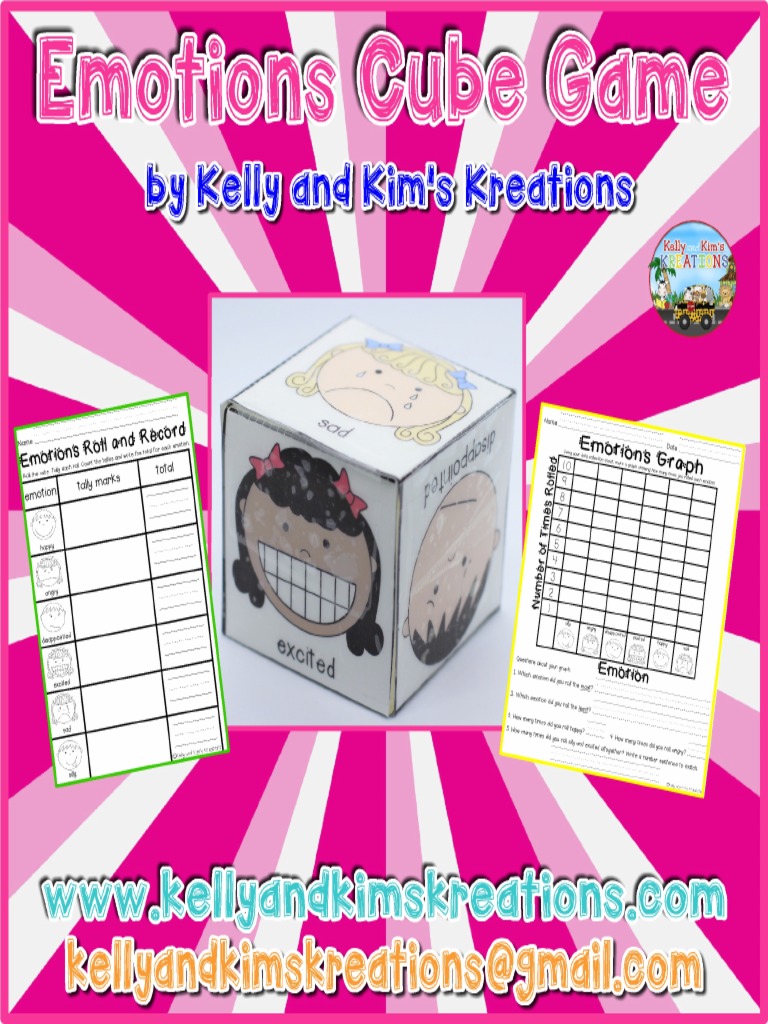 EmotionsCubeGamerolltallygraphskills 1 3 | PDF | Learning | Cognition