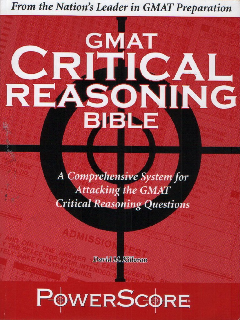 GMAT Critical Reasoning Bible | PDF