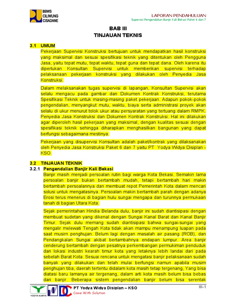 07 Bab 3 Tinjauan Teknis | PDF