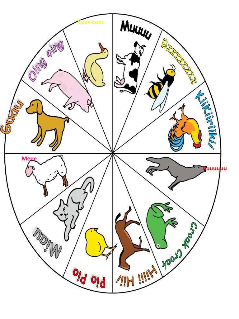 Ruleta de Sonido de Animales | PDF