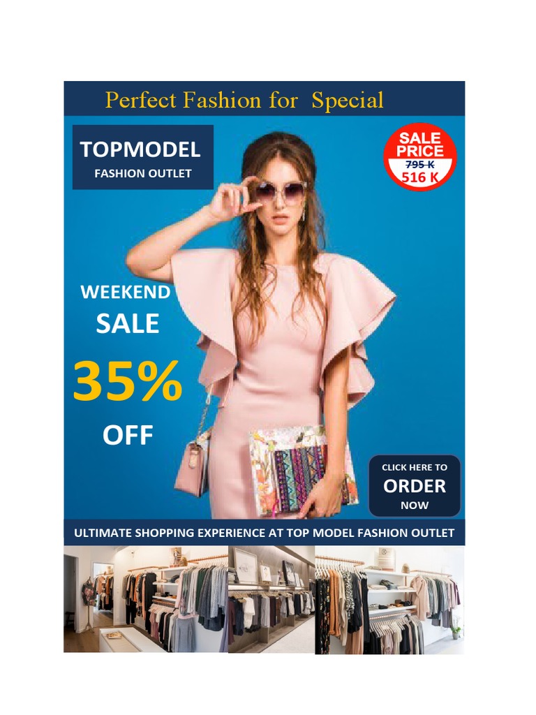 Perfect Fashion For Special Moments Moments: Topmodel | PDF