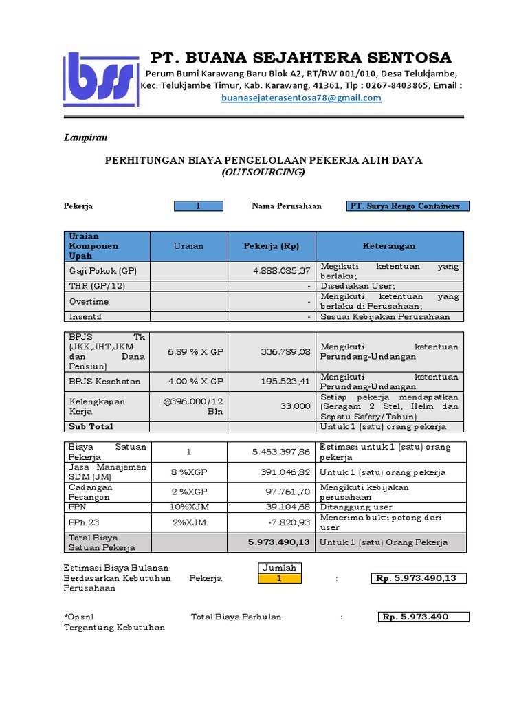 Fix Penawaran Surya Rengo NEW 2019 in THR | PDF