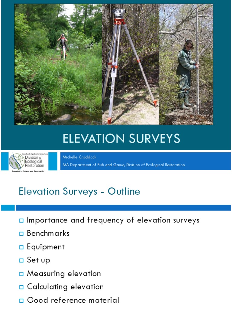 Elevation Survey | PDF | Surveying | Stream