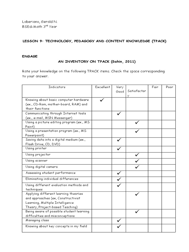 Ttl1 Activity 9 (Loberiano) PDF | PDF | Lesson Plan | Pedagogy