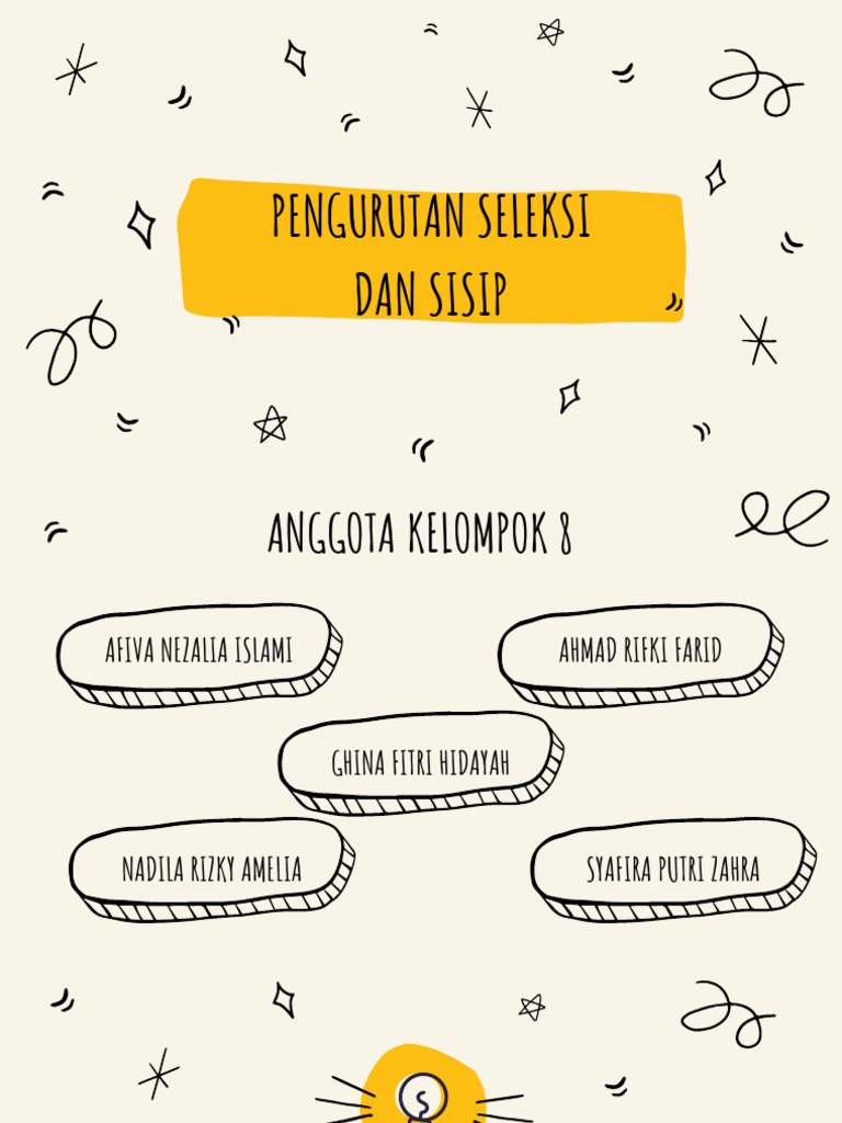 Selection Sort (Sisip) | PDF
