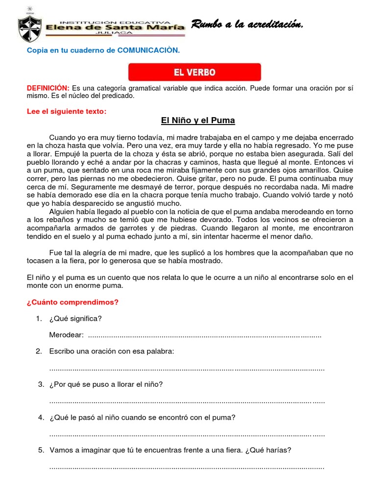 El Verbo | PDF
