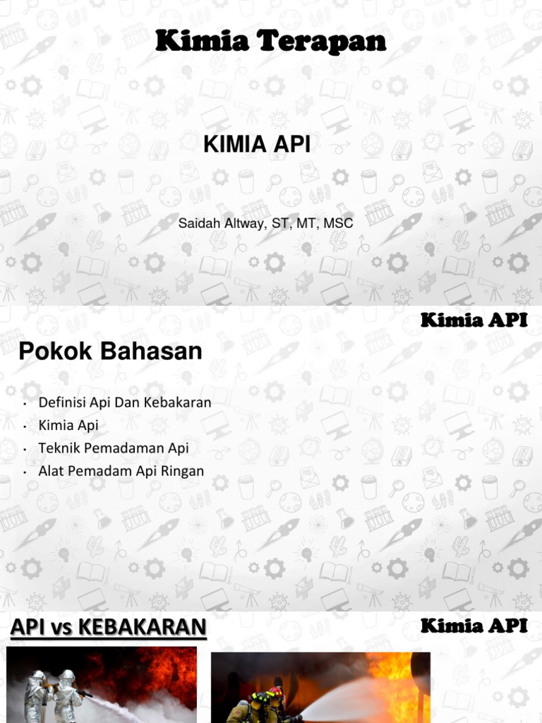 KIMIA API Gasal 2021-2022 | PDF