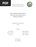 Sample Front Page of Research Paper | PDF | Science | Cognition