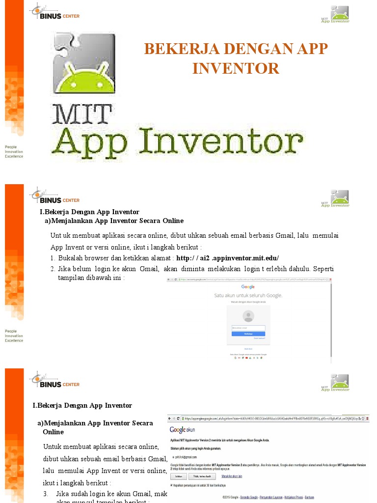Panduan Lengkap Menggunakan App Inventor | PDF | Seni | Komputer
