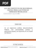 Ley del ISSFAM: Disposiciones Generales | PDF | México | Oficial general