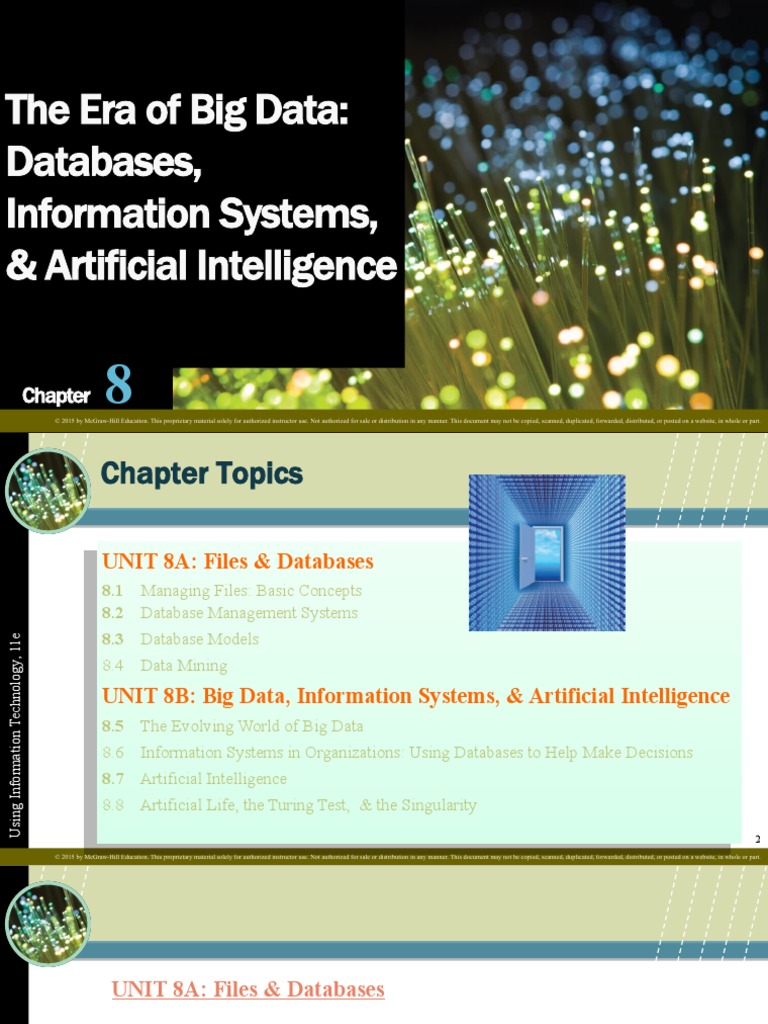 UIT11e Ch08 PPT | PDF | Databases | Relational Database