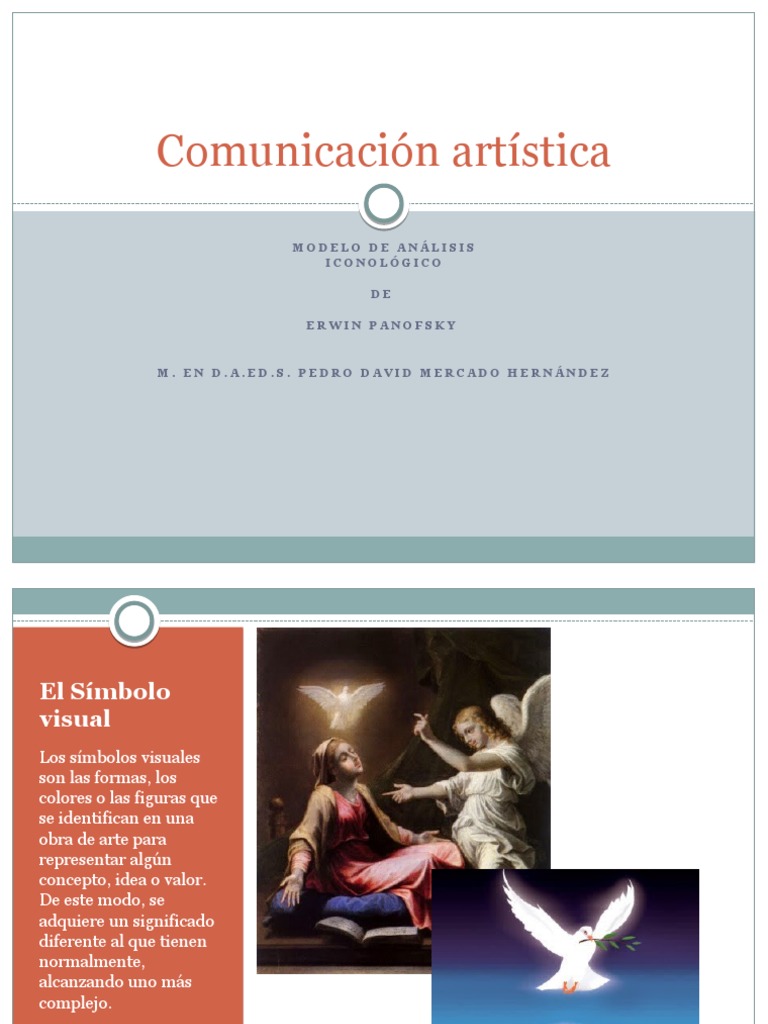 Modelo Iconologico | PDF | Los símbolos | Historia del Arte