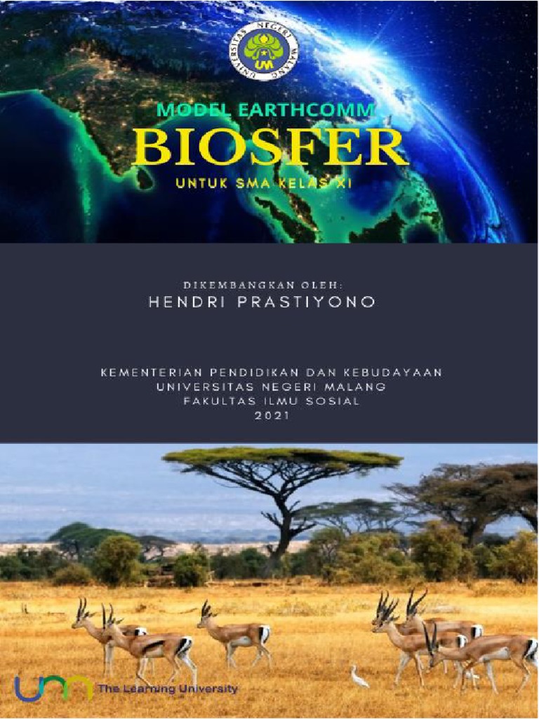 LKPD Model Earthcomm & Bahan Ajar Materi Biosfer | PDF