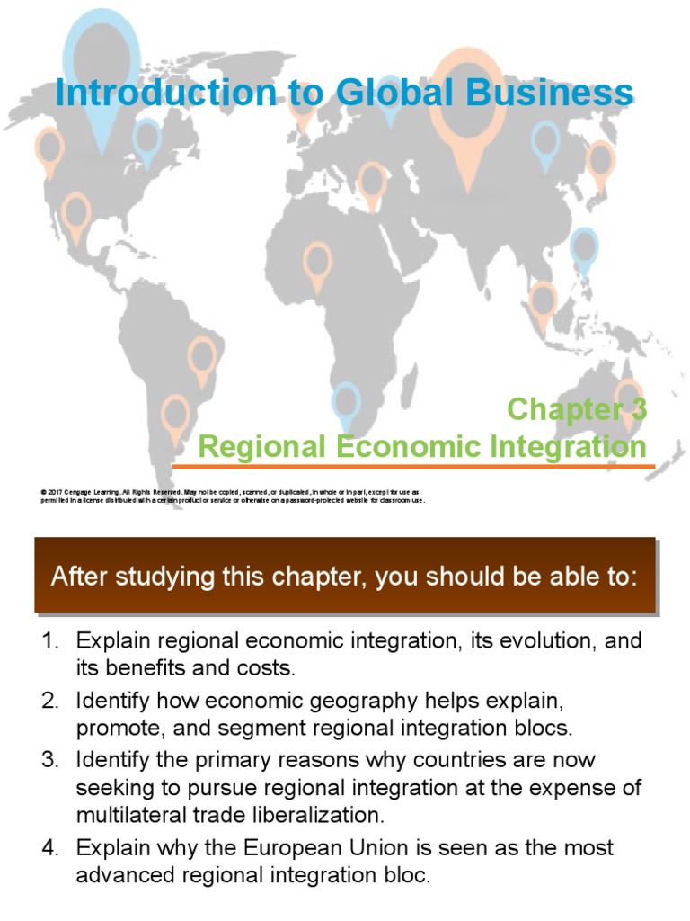 Introduction To Global Business: Regional Economic Integration | PDF ...