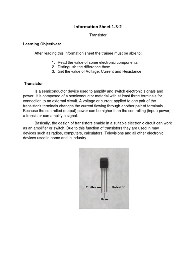 Understanding Transistors and Integrated Circuits: An Overview of Key ...