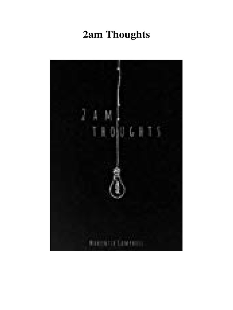 2am Thoughts: Free PDF & eBook Download | PDF | Language Arts ...