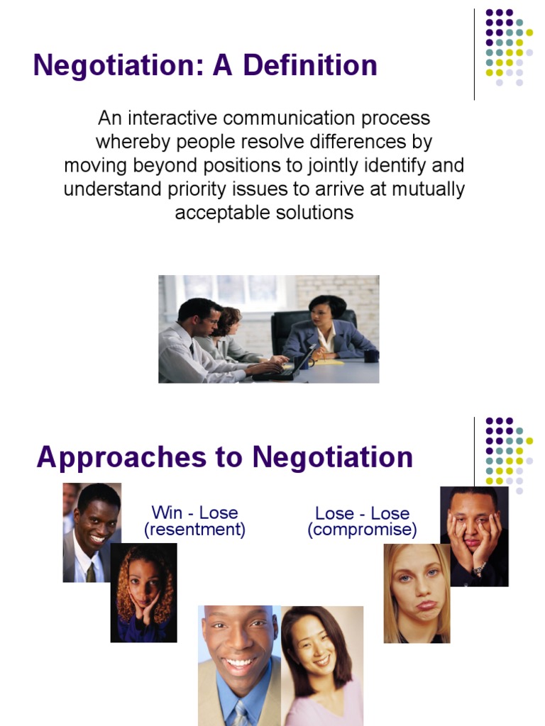 Negotiation Steps | PDF | Negotiation | Human Nature