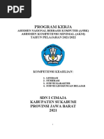 Program Kerja ANBK 2025 | PDF