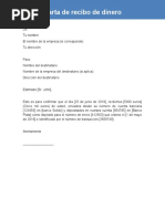 Carta con Anexos: Ejemplo Práctico | PDF