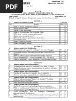 Btech Cs 5 Sem Machine Learning Techniques Kcs055 2022 | PDF | Machine Learning | Statistics