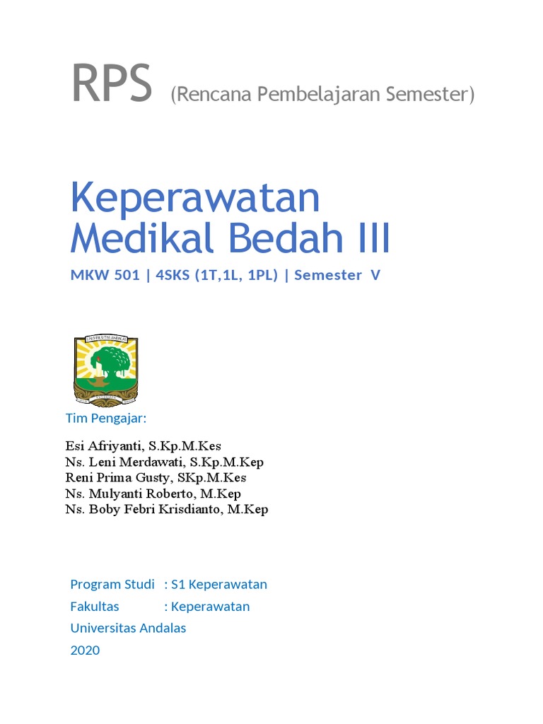 RPS KMB Iii 2020 | PDF
