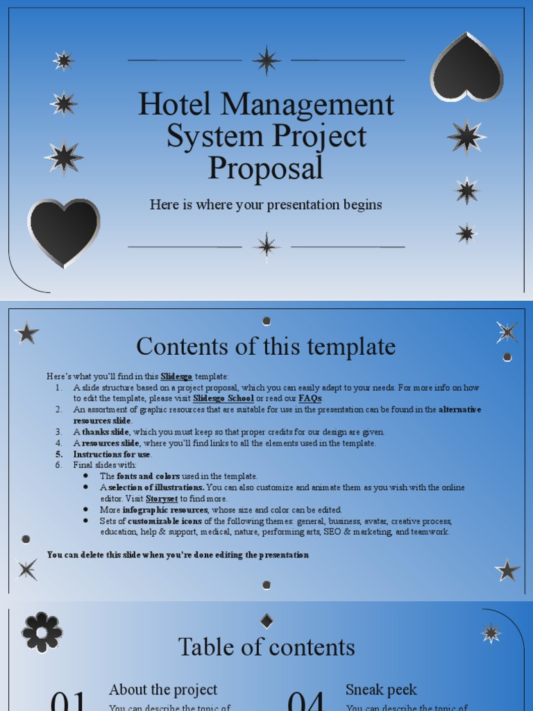 Hotel Management System Project Proposal: Here Is Where Your ...
