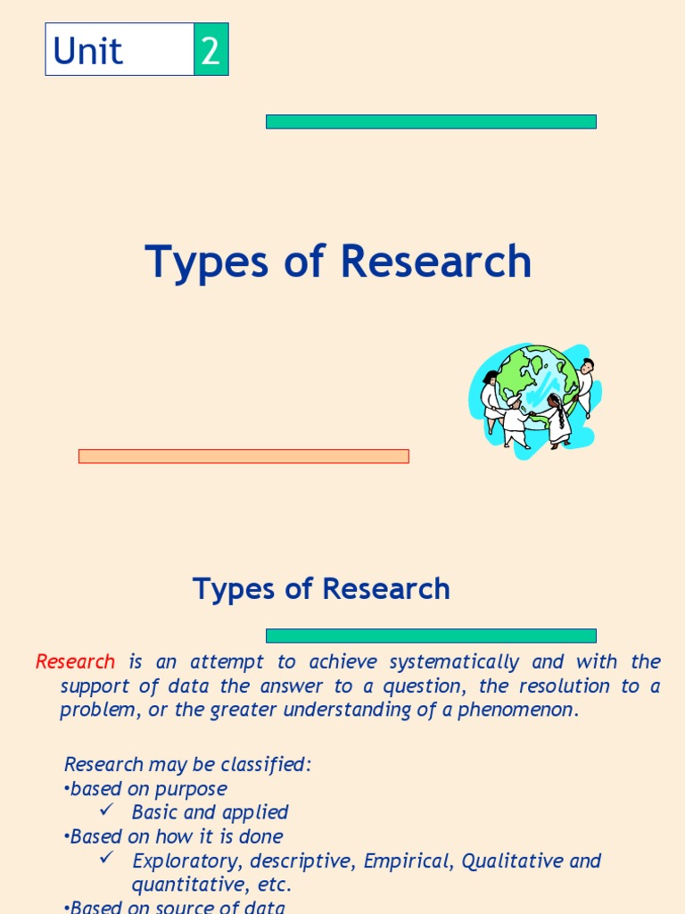 Revised RMT Unit 2 | Download Free PDF | Quantitative Research | Experiment