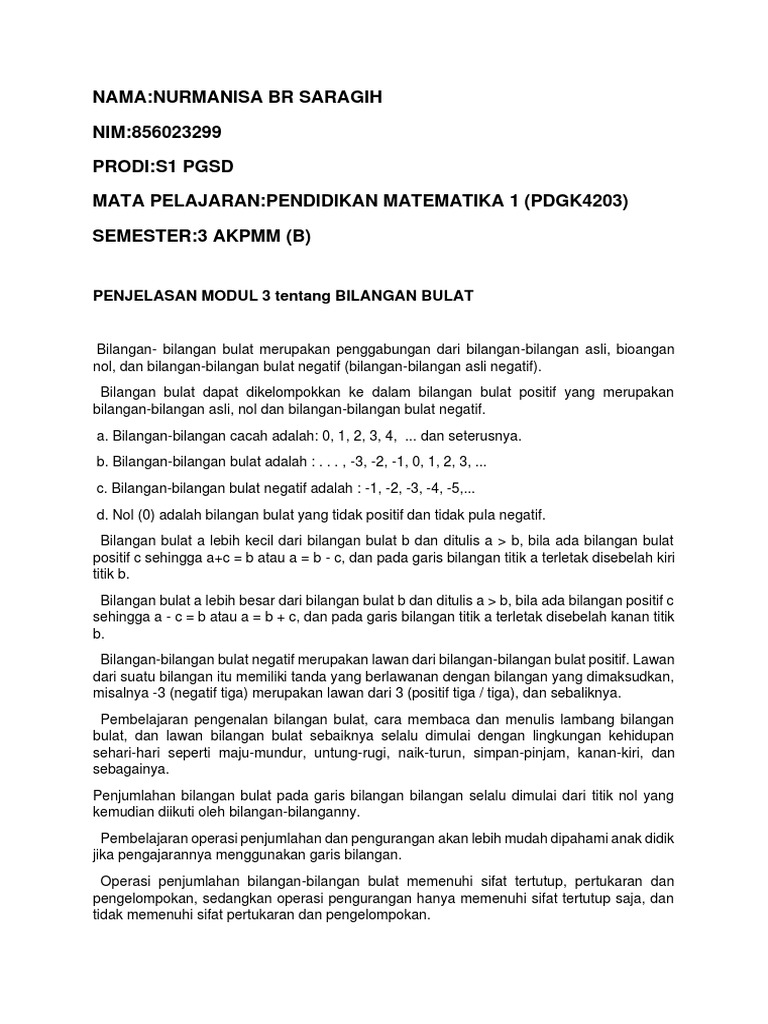 Penjelasan Modul 3 MM | PDF