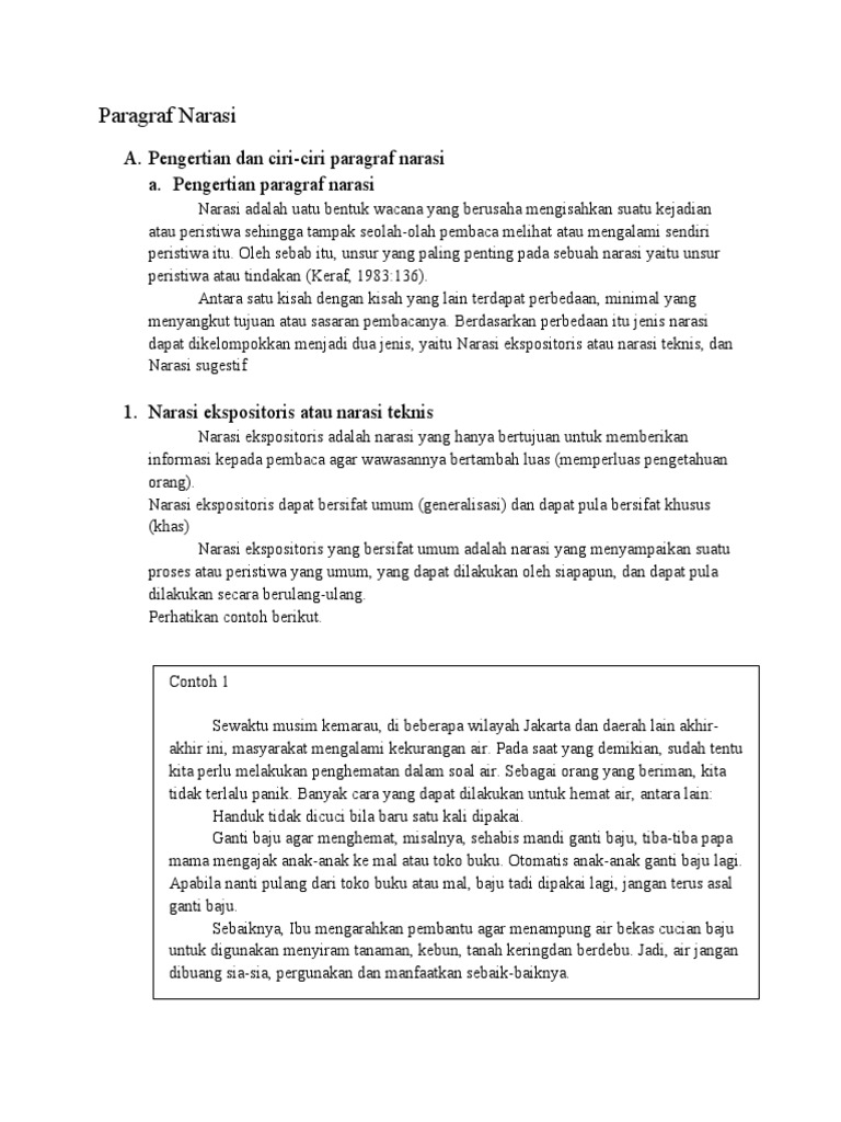 Paragraf Narasi | PDF