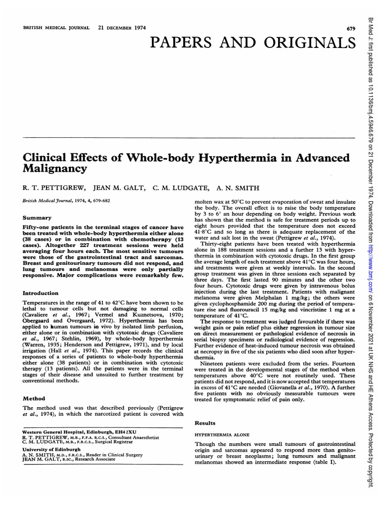 Papers And: Originals | PDF | Chemotherapy | Lung Cancer