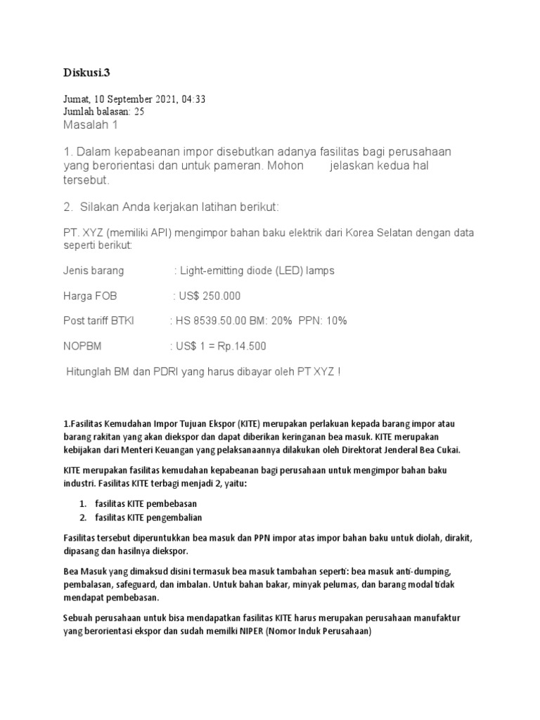 Diskusi 3 | PDF