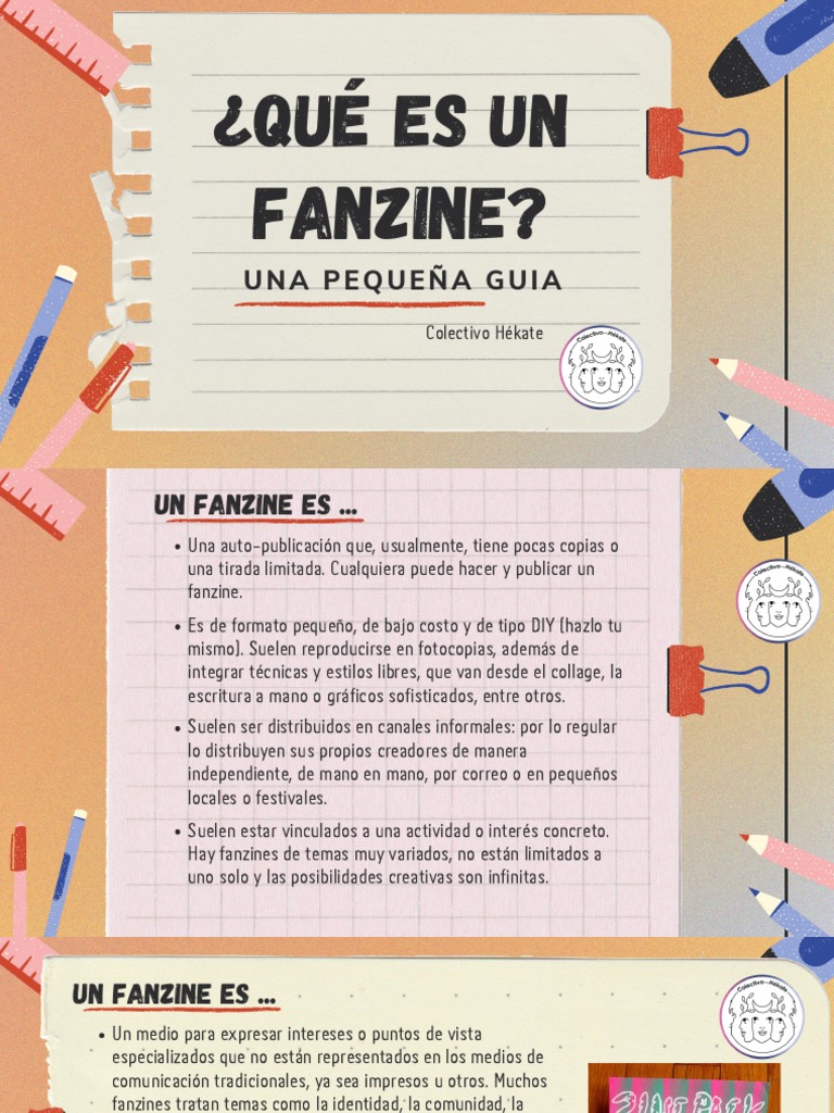 ¿Qué Es Un Fanzine Colectivo Hékate | PDF