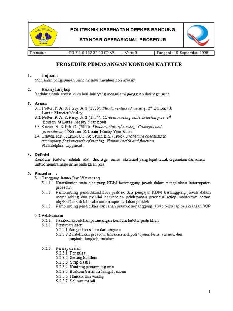 Kondom Kateter | PDF