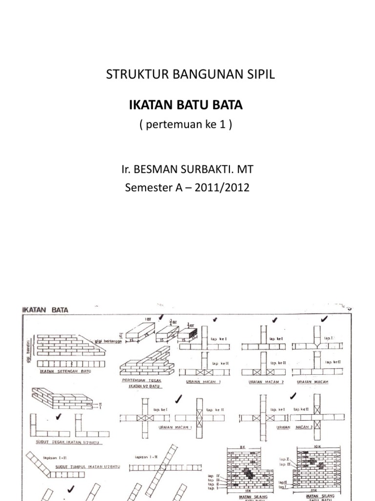 Struktur Bangunan Sipil I | PDF