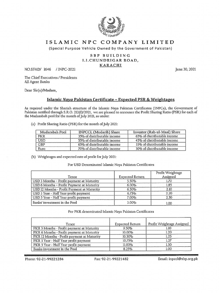 PK PSR Details of Weightages | PDF