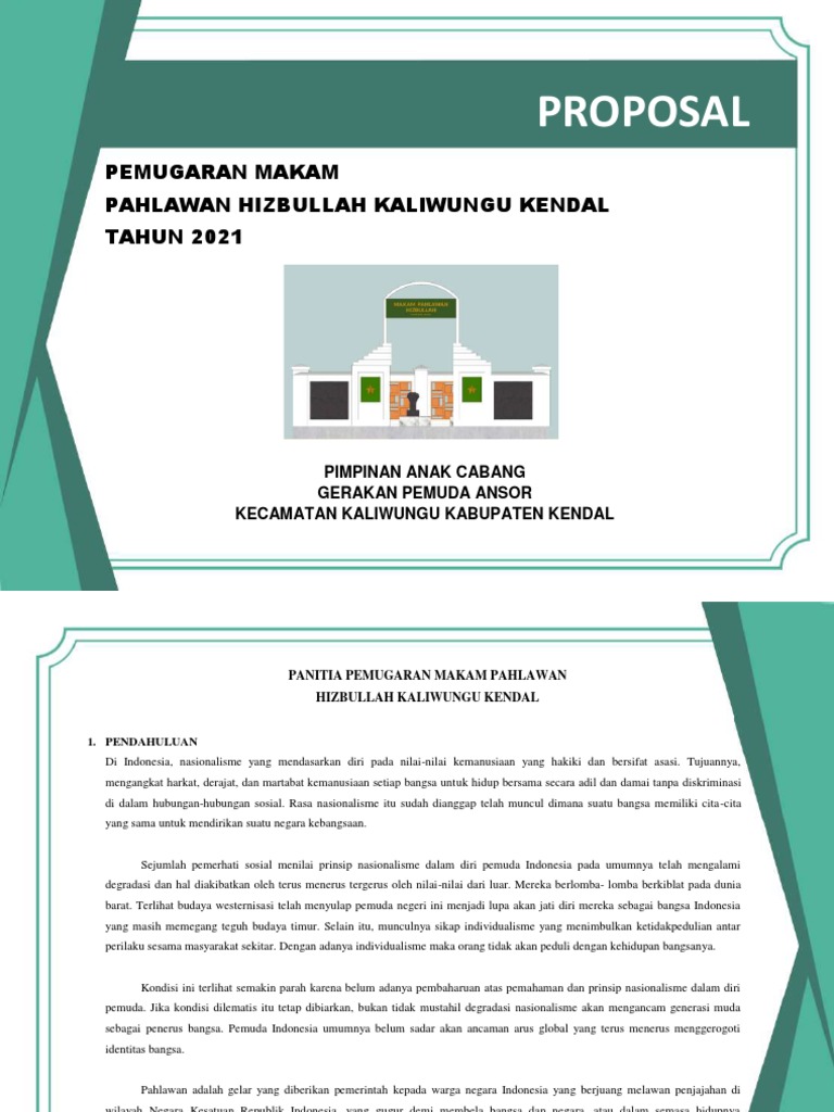 Proposal Makam-1 | PDF
