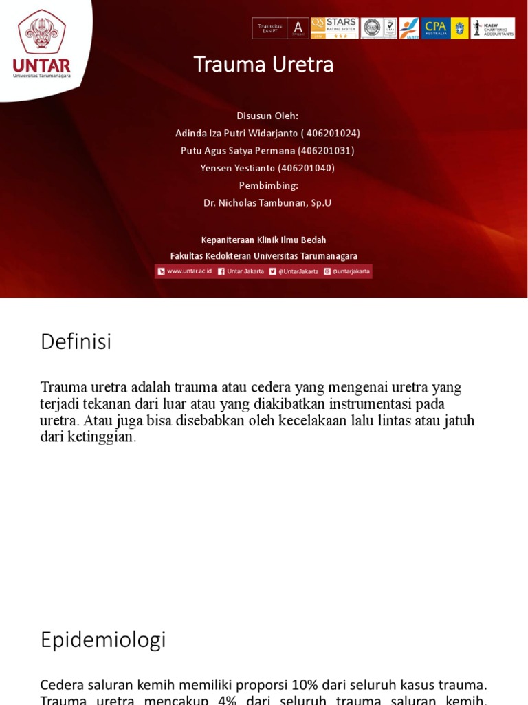 Trauma Uretra | PDF