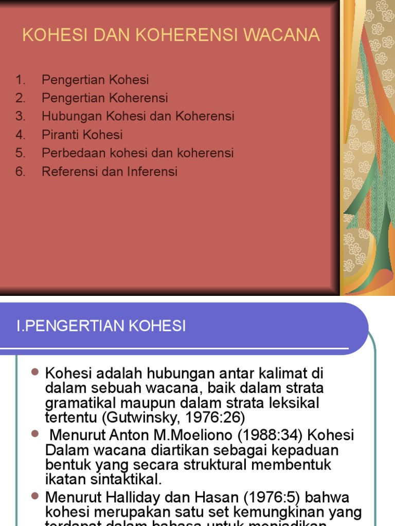 Kohesi Dan Koherensi | PDF