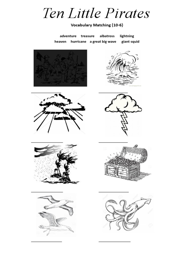 Pirate Adventure Vocabulary | PDF | Young Adult