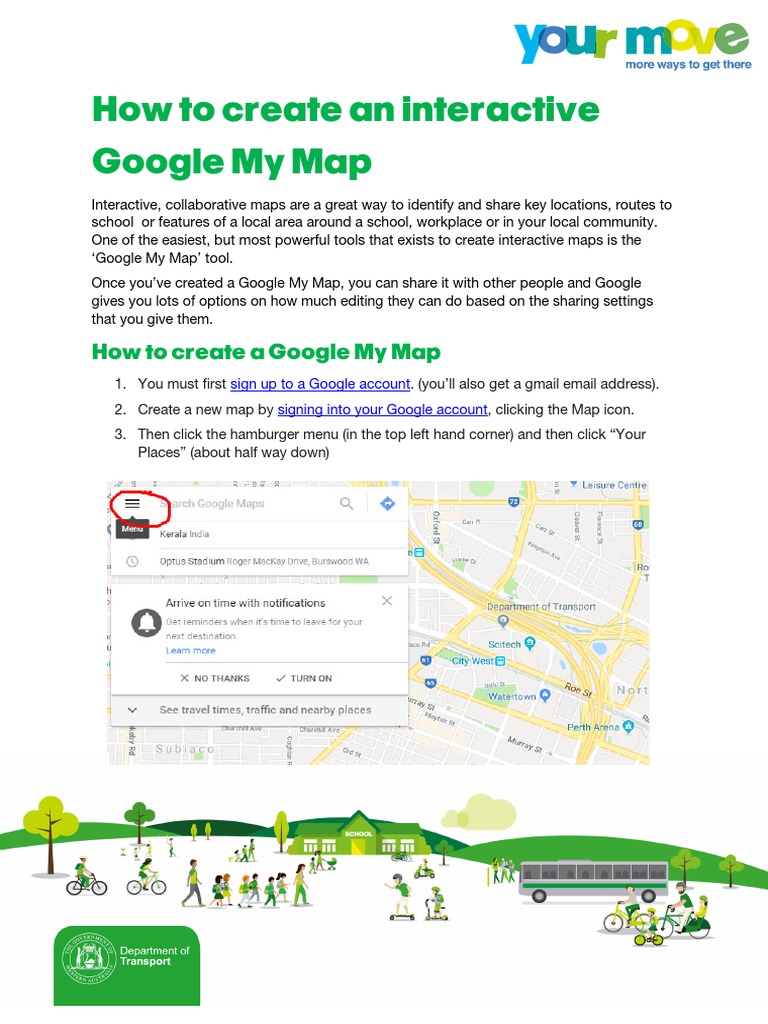 How To Create An Interactive Collaborative Google My Map | Download ...