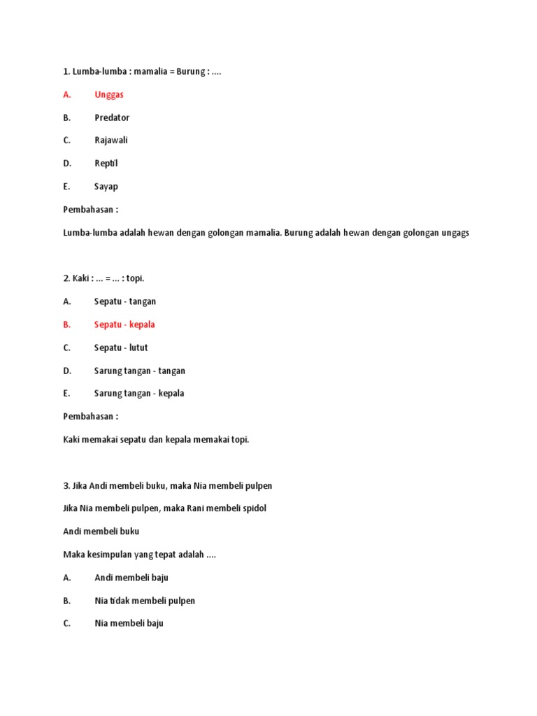 Pembahasan Tiu 5 Okto | PDF