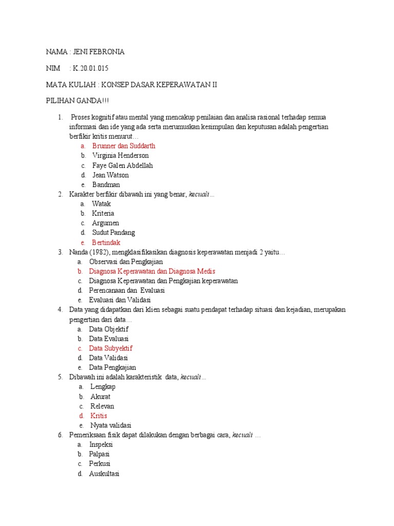 Jeni Febronia - Kdkii | PDF