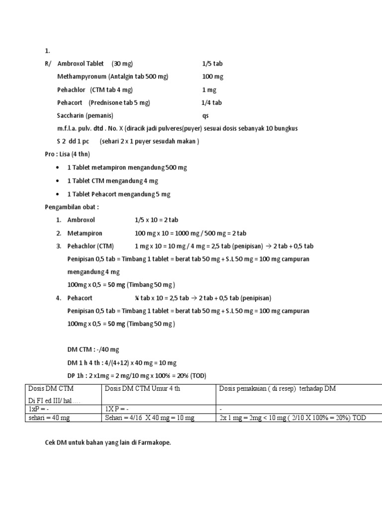Responsi Serbuk | PDF